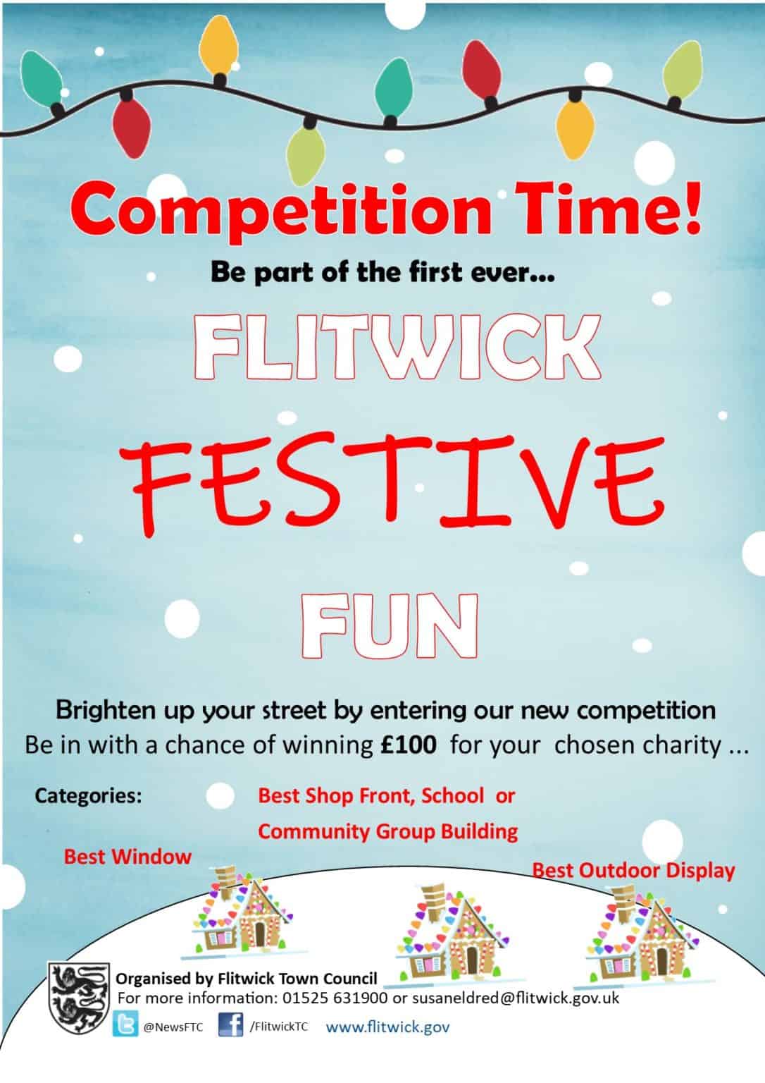 Flitwick Festive Fun - Competition Time! - Flitwick Town Council