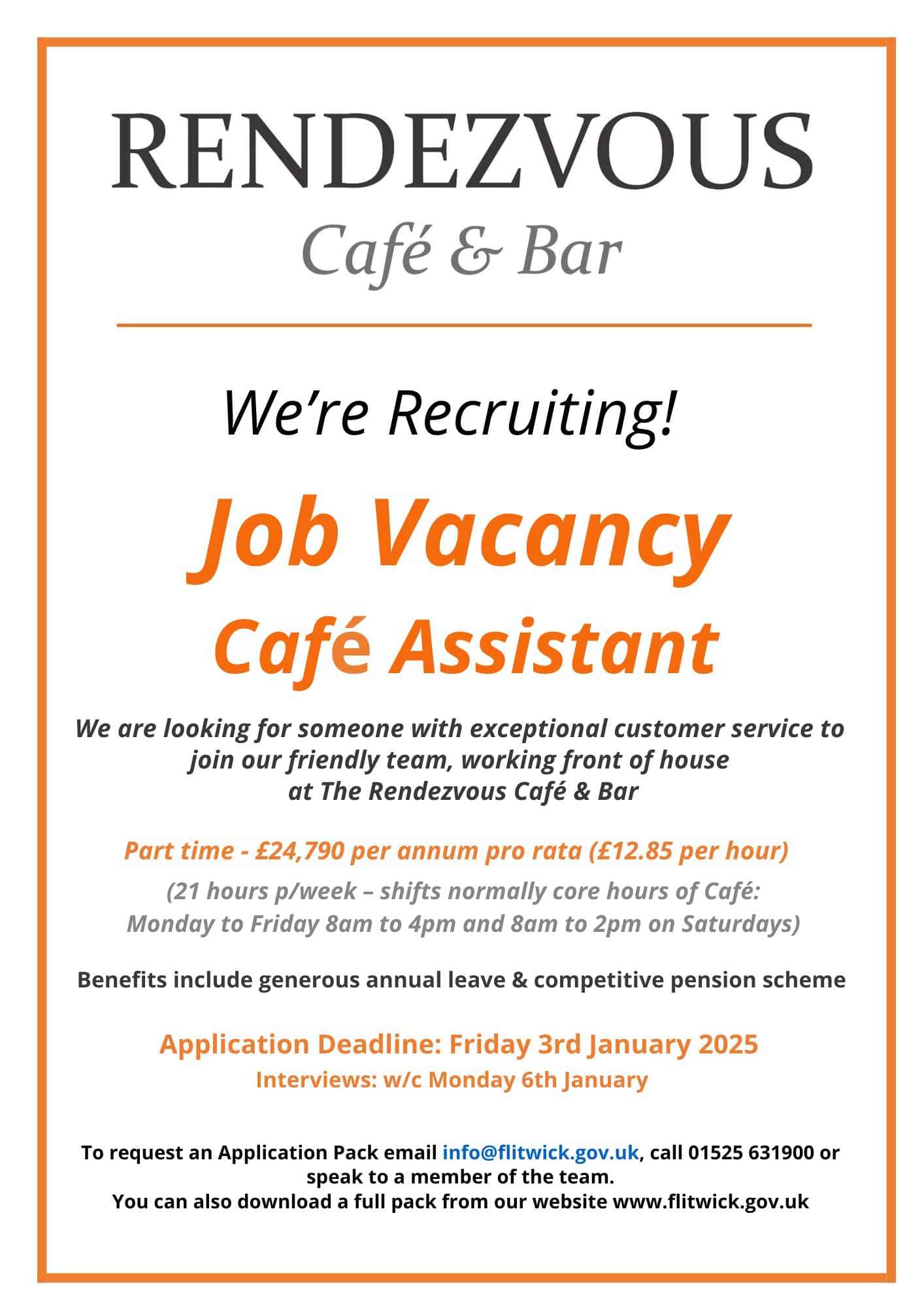 Vacancies - Flitwick Town Council