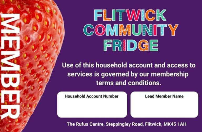 Flitwick Community Fridge - Membership - Flitwick Town Council